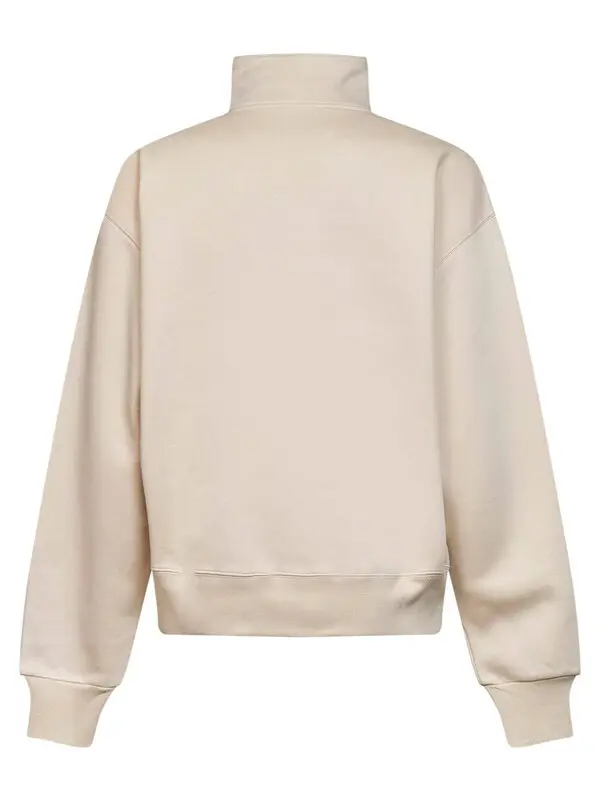 Jacquemus Gros Grain Zipped Rollneck Sweatshirt - Multicolor