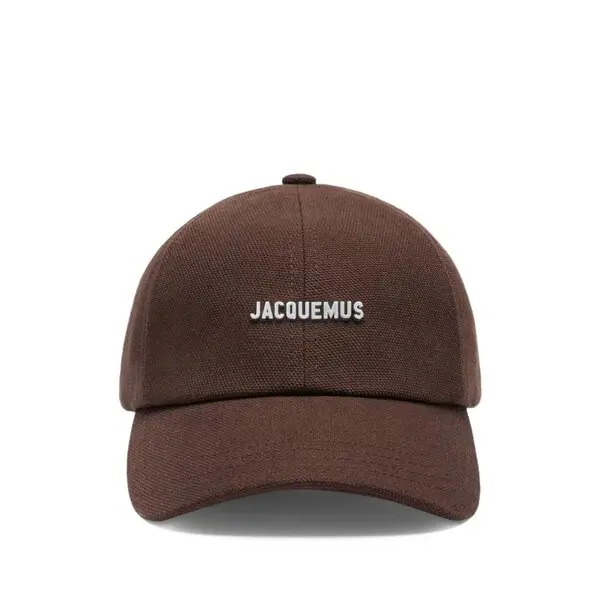 Jacquemus Cotton Baseball Hat - Brown