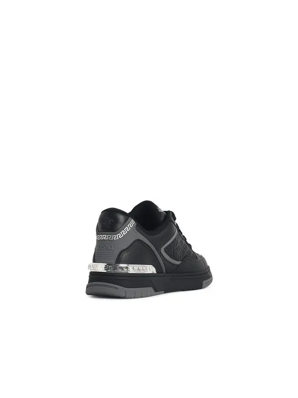 Versace Biggie Leather Sneakers