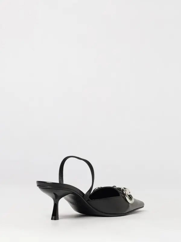 Gucci Boulevard Leather Slingback Pumps - Black