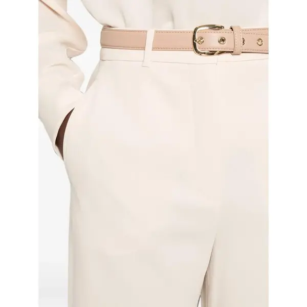 Max Mara Belted Palazzo Trousers