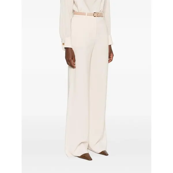 Max Mara Belted Palazzo Trousers