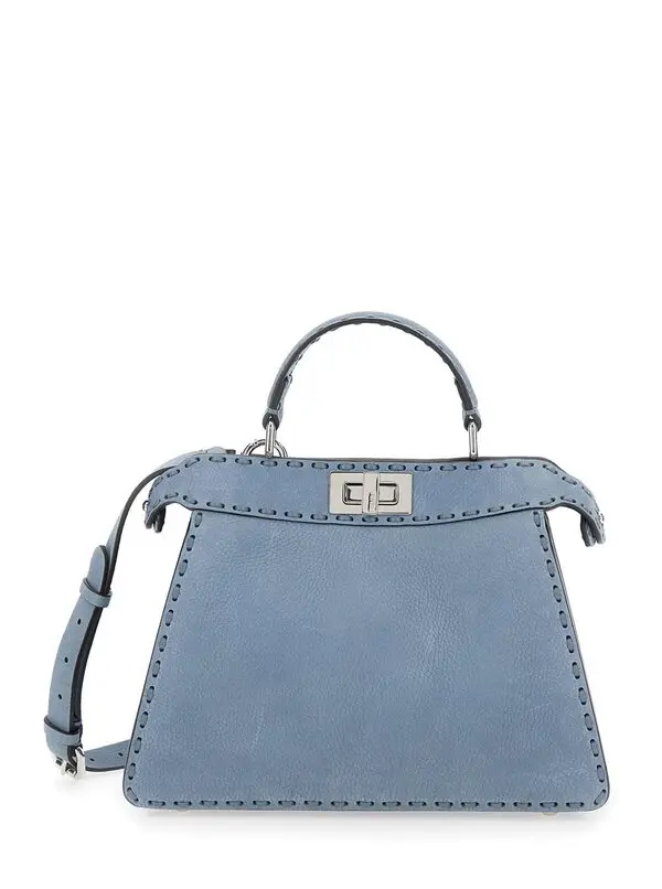 Fendi Peekaboo Iseeu Handbag - Blue