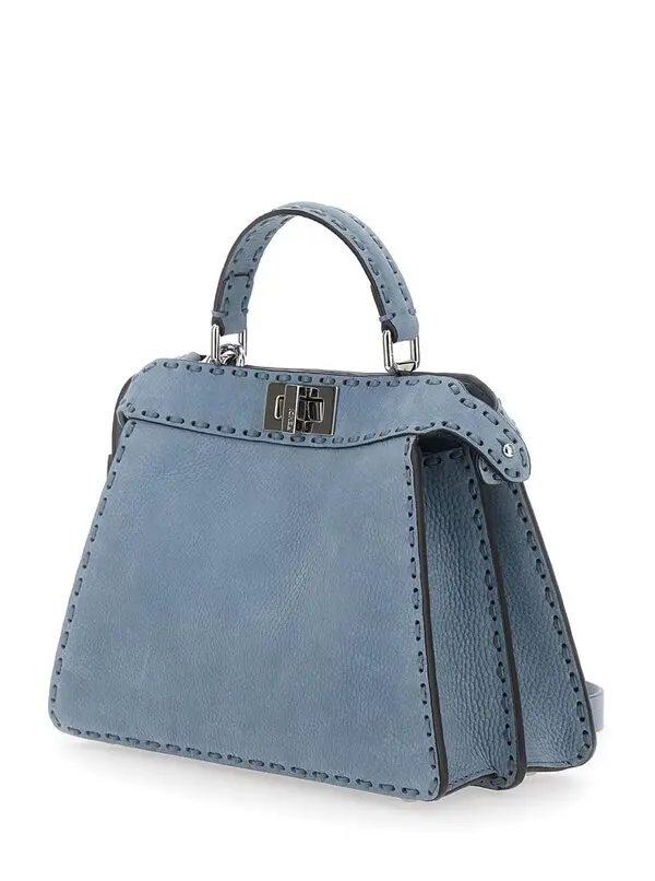 Fendi Peekaboo Iseeu Small Handbag - Blue
