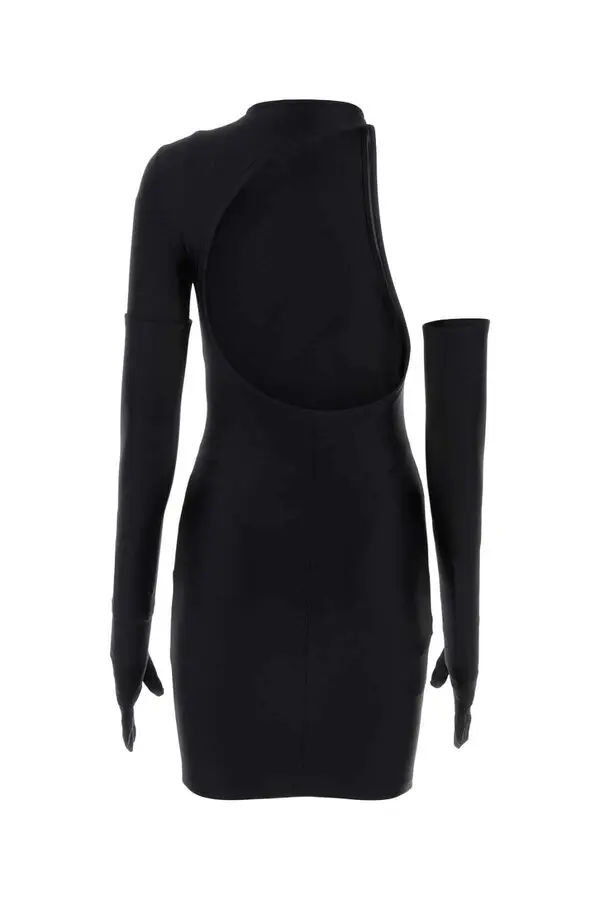 Balenciaga Stretch Nylon Mini Dress