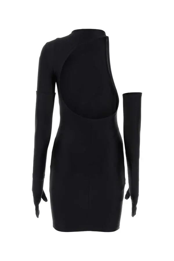 Balenciaga Stretch Nylon Mini Dress