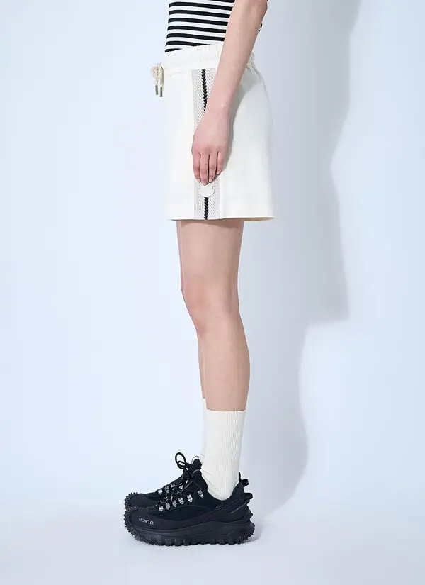 Moncler Logo Patch Track Shorts