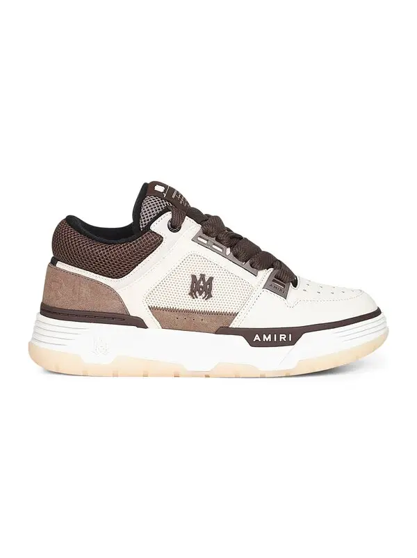 Amiri Ma-1 Leather And Suede Sneakers - Multicolor