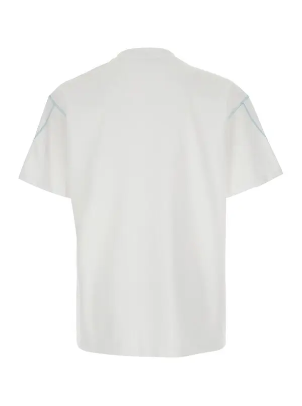Givenchy T-shirt With Logo On Front In Cotton For
