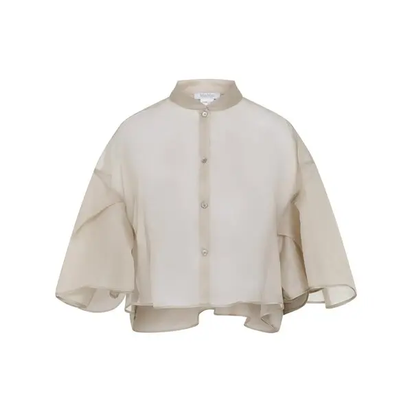 Max Mara Organza Cape