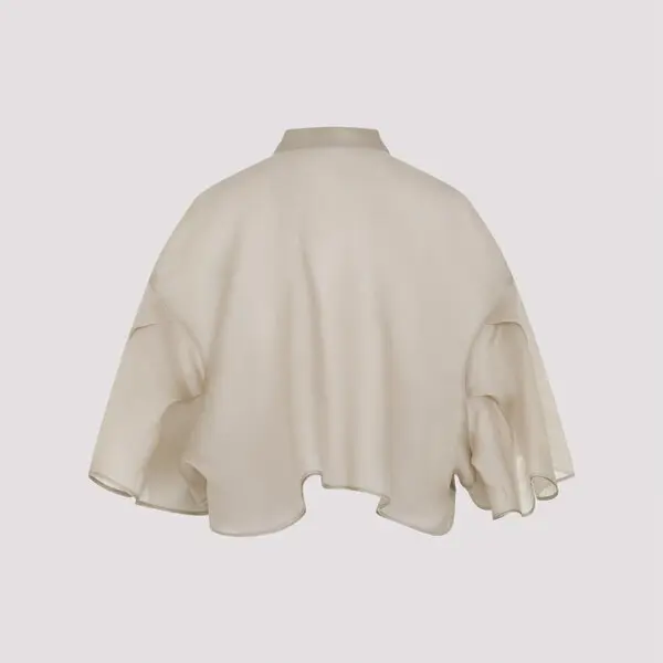 Max Mara Organza Cape