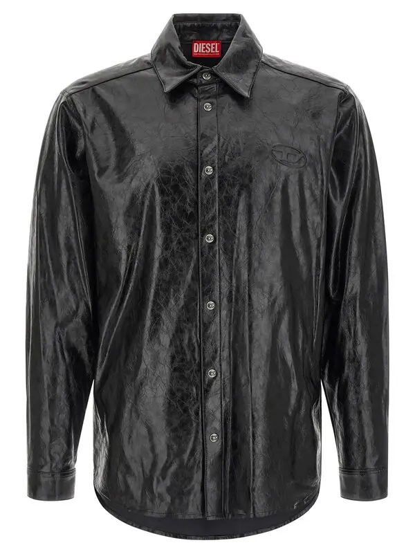 DIESEL® S-simply-qmbu' Shirt - Black