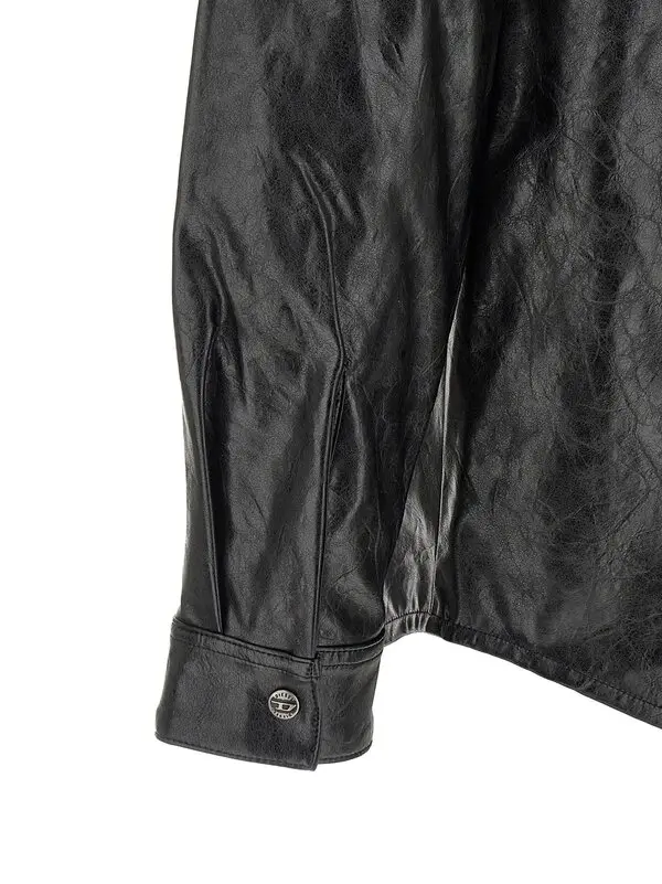 DIESEL® S-simply-qmbu' Shirt - Black