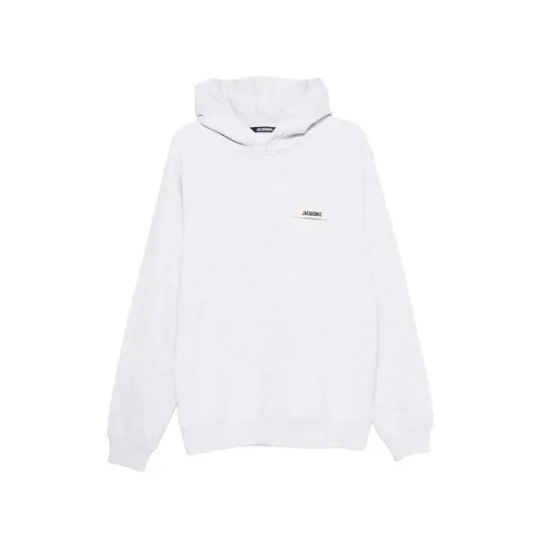 Jacquemus Grey Sweaters & Knitwear Hoodies - Gray