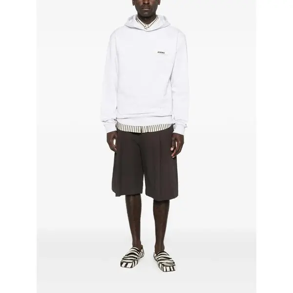 Jacquemus Grey Sweaters & Knitwear Hoodies - Gray