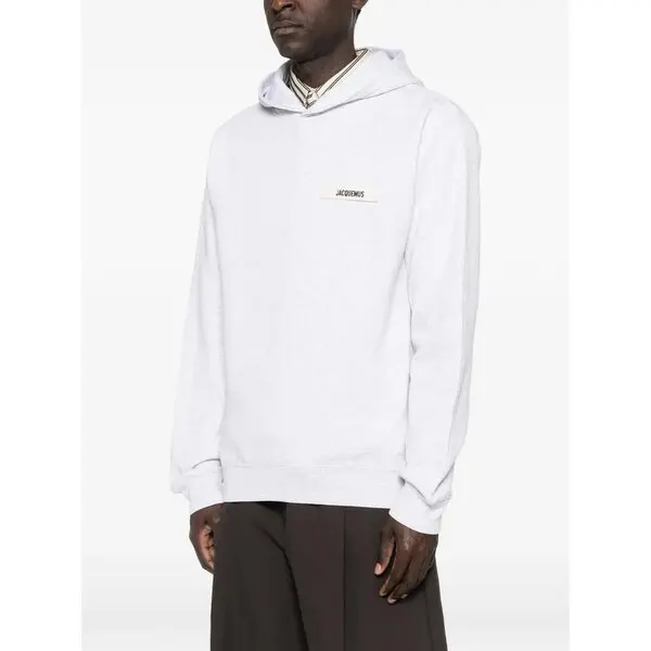 Jacquemus Grey Sweaters & Knitwear Hoodies - Gray