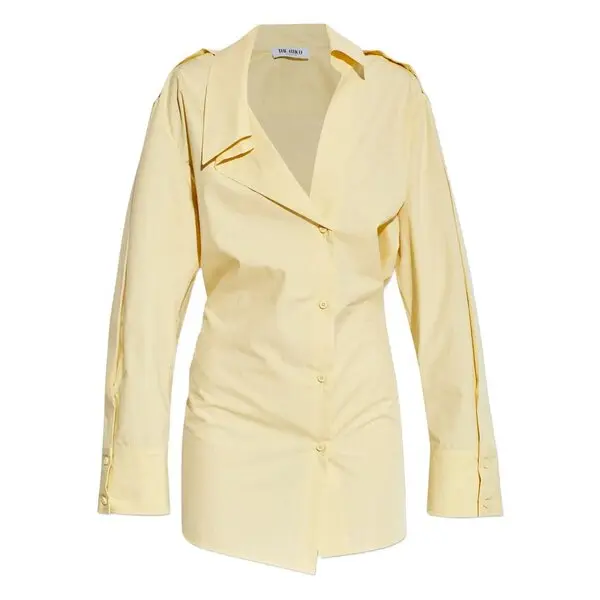 Attico Cotton Day Dress - Yellow