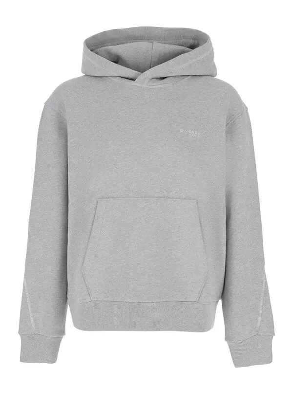 Givenchy Cotton Hooded Sweatshirt - Multicolor
