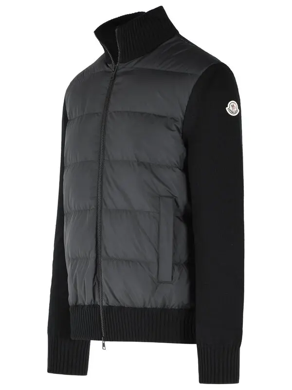 Moncler Tricot' Virgin Wool Cardigan