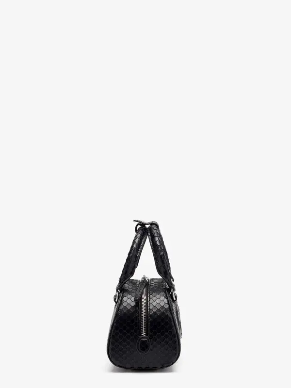 DIESEL® 1dr Dome Python Leather Crossbody Bag
