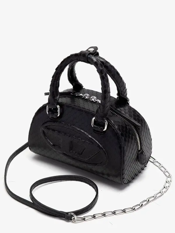 DIESEL® Python Leather Crossbody Bag