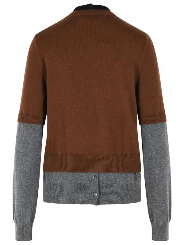 Marni Cashmere Layered Sweater
