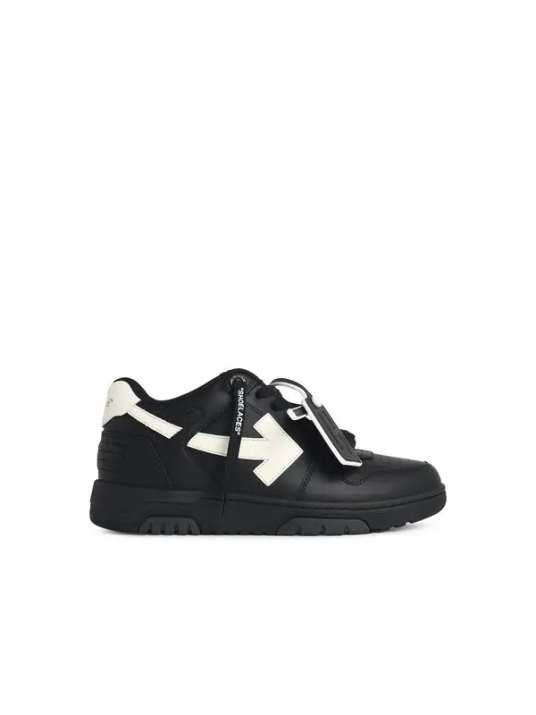 Off-White Out Of Office' Leather Sneakers - Black