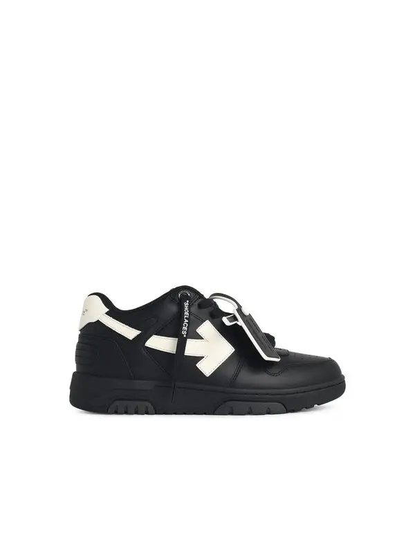 Off-White Out Of Office Leather Sneakers - Black