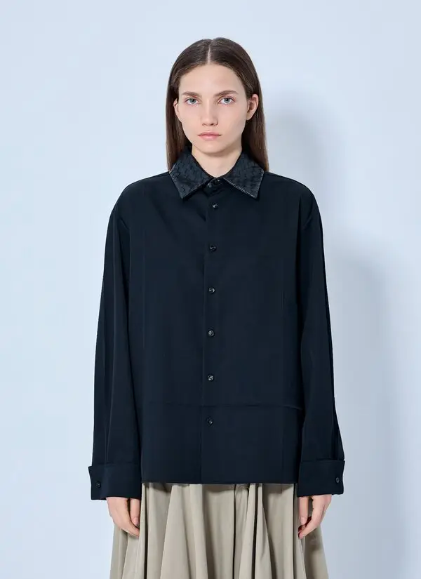Bottega Veneta Light Wool Twill Shirt