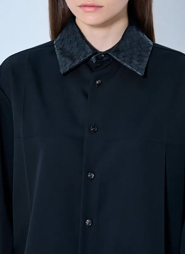 Bottega Veneta Light Wool Twill Shirt