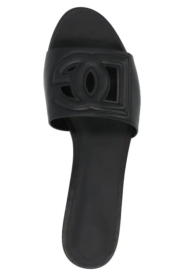 Dolce & Gabbana Dg Millennials Slide - Black