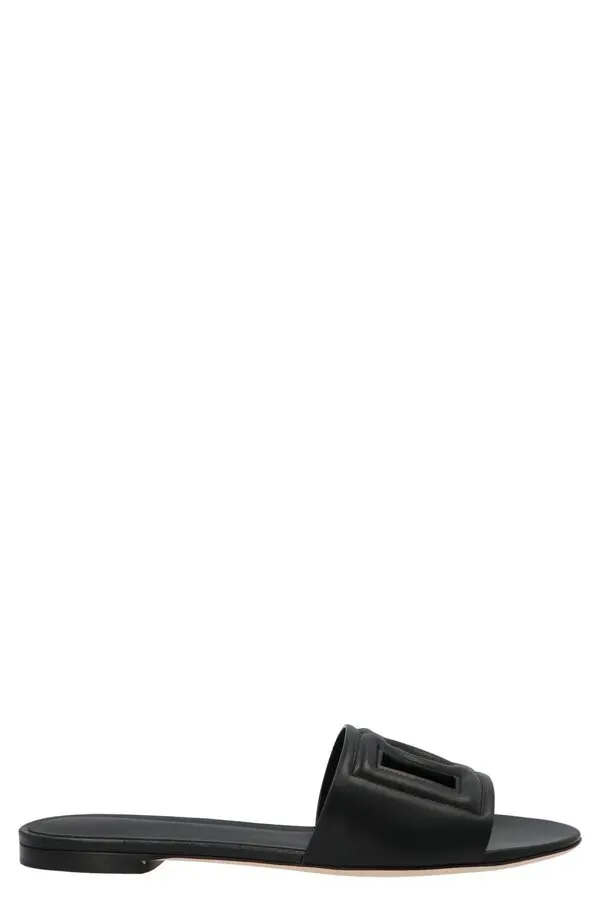 Dolce & Gabbana Slides - Black
