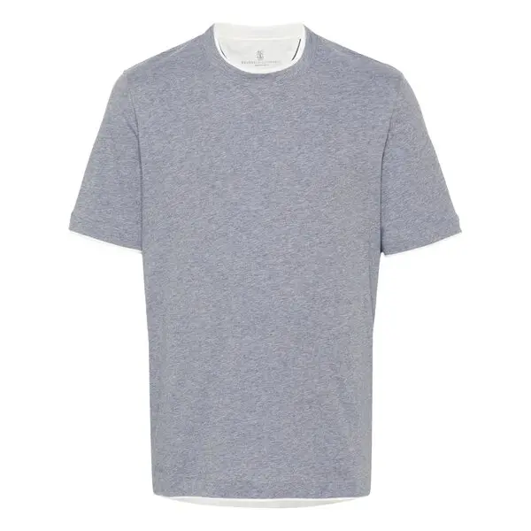 Brunello Cucinelli Grey T-shirts & Vests T-shirts