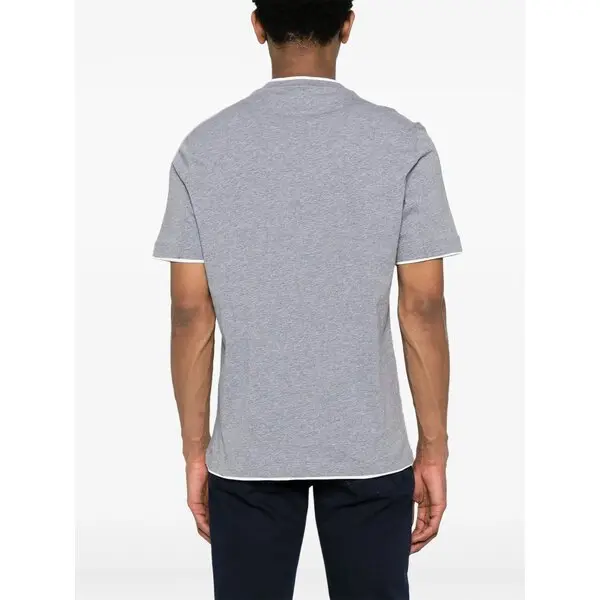 Brunello Cucinelli Grey T-shirts & Vests T-shirts