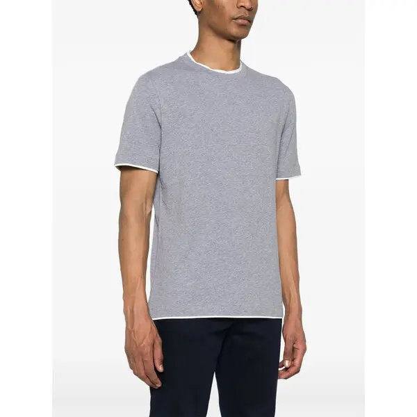 Brunello Cucinelli Grey T-shirts & Vests T-shirts