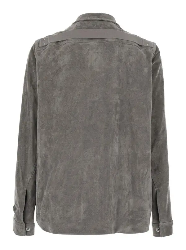 Rick Owens Suede Jacket - Multicolor