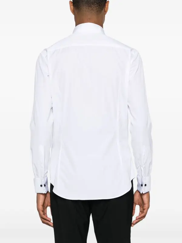 Giorgio Armani Cotton Smoking Shirt