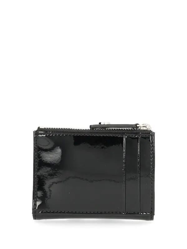 VIVIENNE WESTWOOD Slim Card Holder With Flap - Black