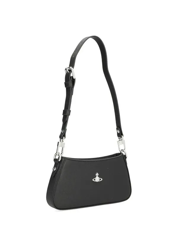 VIVIENNE WESTWOOD Tasha Shoulder Phone Bag - Black