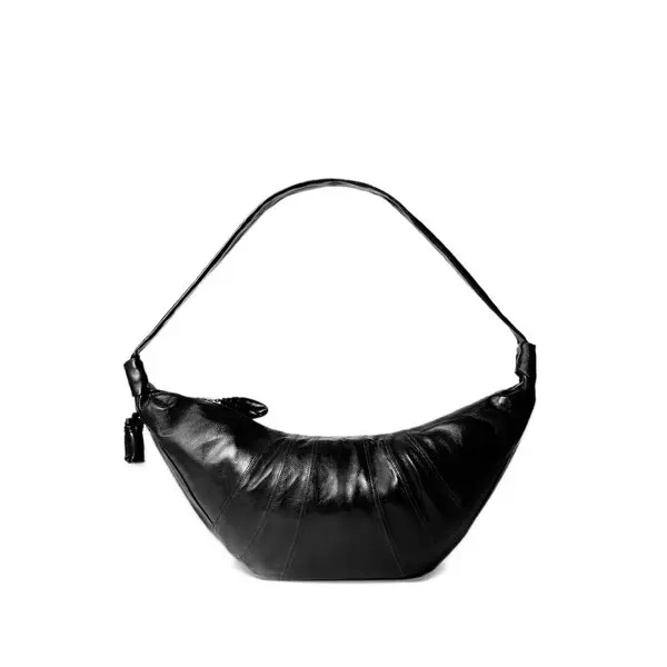 LEMAIRE Croissant Shoulder Bag - Onyx