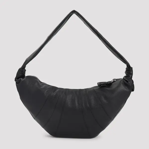 LEMAIRE Croissant Large Handbag - Black