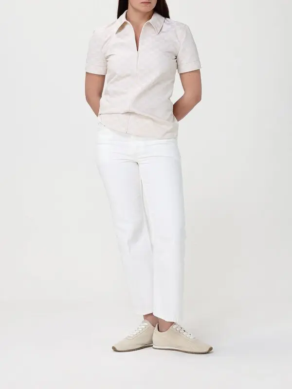 Gucci Gabardine Shirt With Monogram Motif