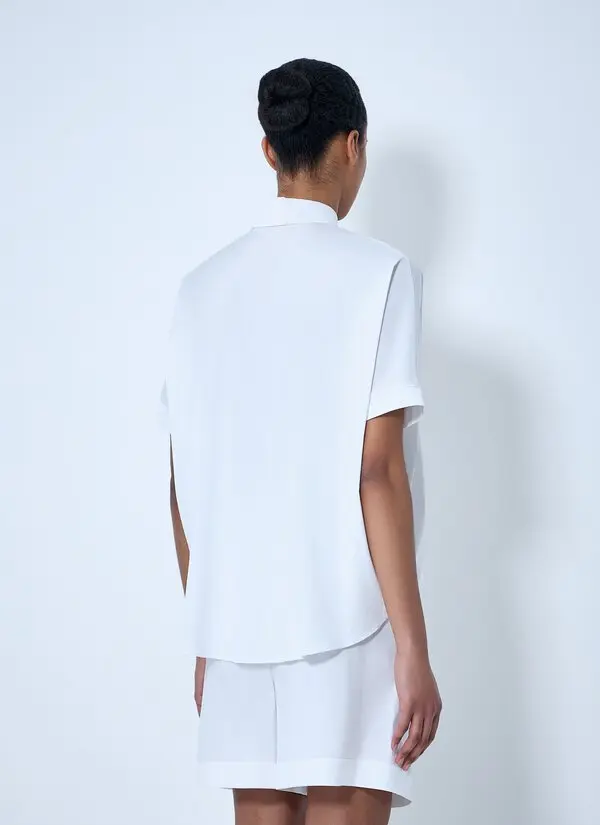 Max Mara Cotton Poplin Shirt