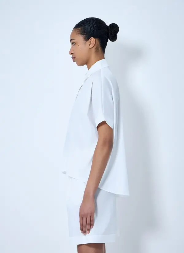 Max Mara Cotton Poplin Shirt - White