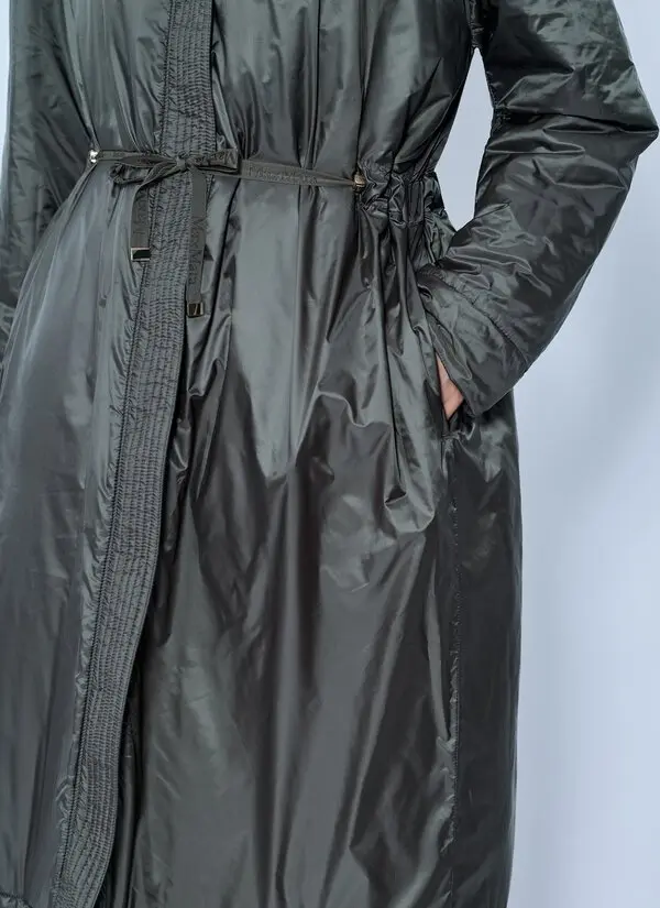 Max Mara Hooded Quilted Coat
