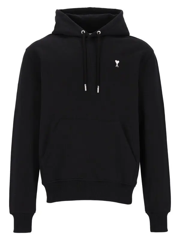 AMI Paris Hoodie - Black
