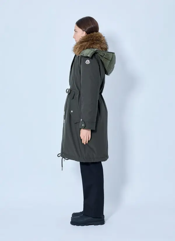 Moncler Halicte Long Parka - Multicolor