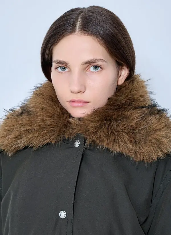Moncler Halicte Long Parka - Multicolor