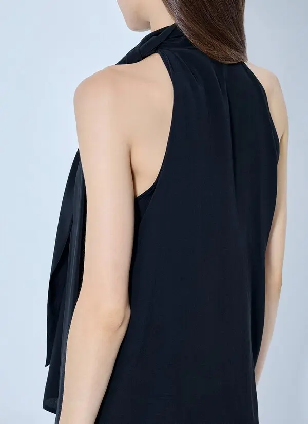Max Mara Pleated Halter Top