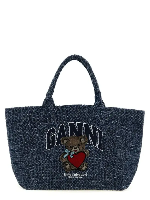 GANNI Medium 'bear' Shopping Bag